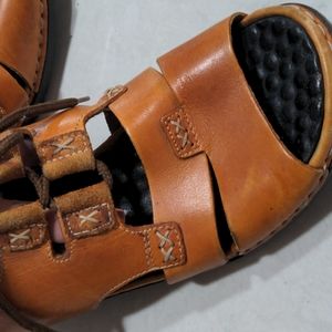 Reiker | Shoes | Rieker Anti Stress Golden Brown Leather Sandals | Poshmark